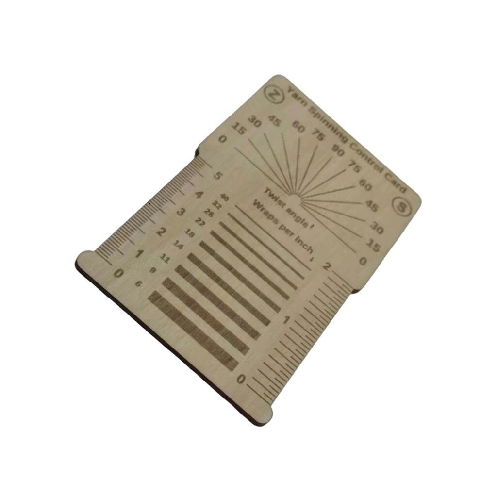 Деревянный измеритель спиц и линейка, D