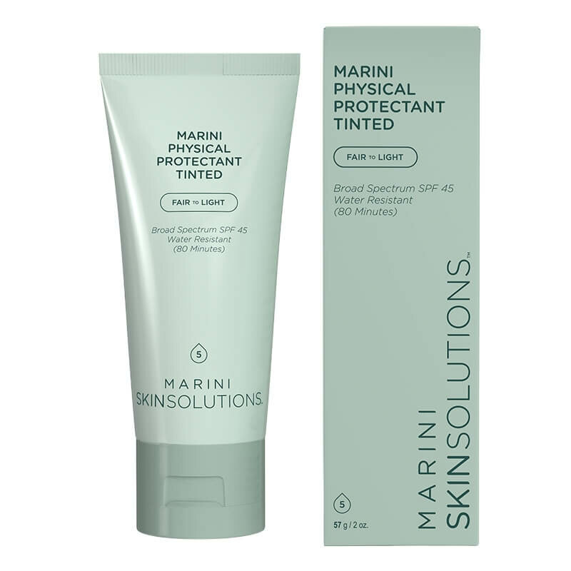 Marini SkinSolutions Защитный тонирующий крем (светлого оттенка) Physical Protectant Tinted SPF 45 Fair To Light 57 г