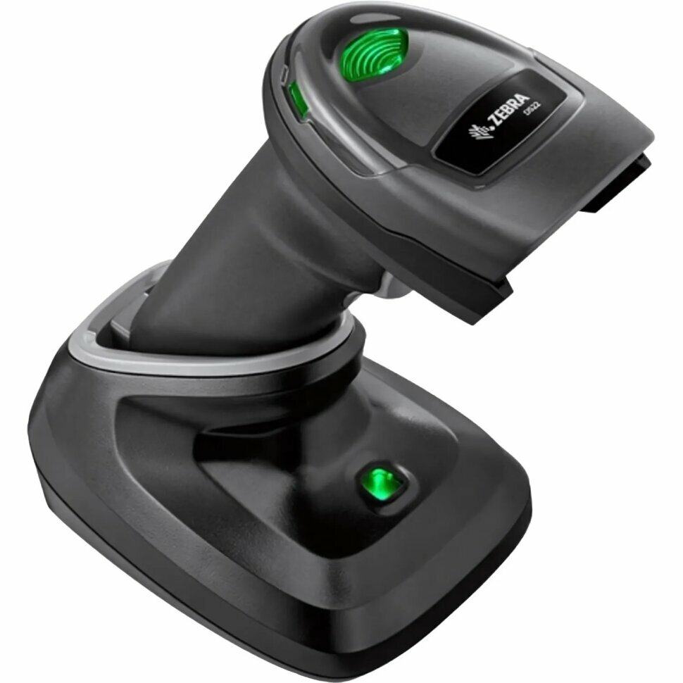Сканер штрих-кодов Zebra (DS2278-SR7U2100PRW) DS2278-SR, беспроводной, черный, 1044604