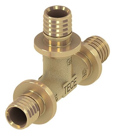 Тройник TECE 90*, 20 х 20 х 20, латунь 760020