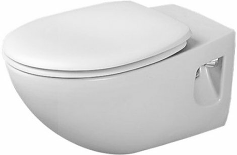 Подвесной унитаз с сиденьем микролифт Duravit Duraplus Colomba, антивсплеск