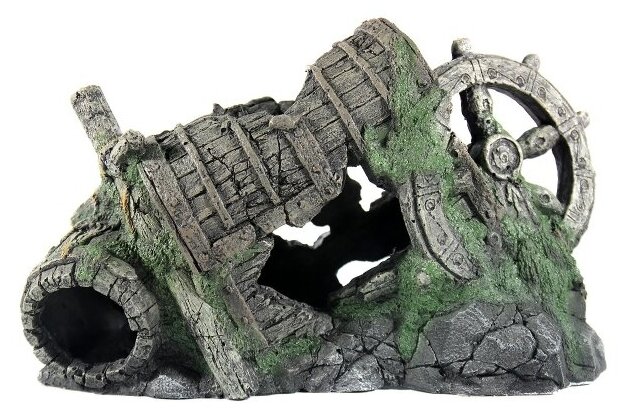 Аквариумная декорация Сундук DEKSI №003