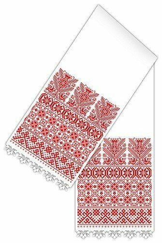 Набор для вышивания Каролинка #КРКН-2026 Рушник, Несчетный крест, 37 х 200 см