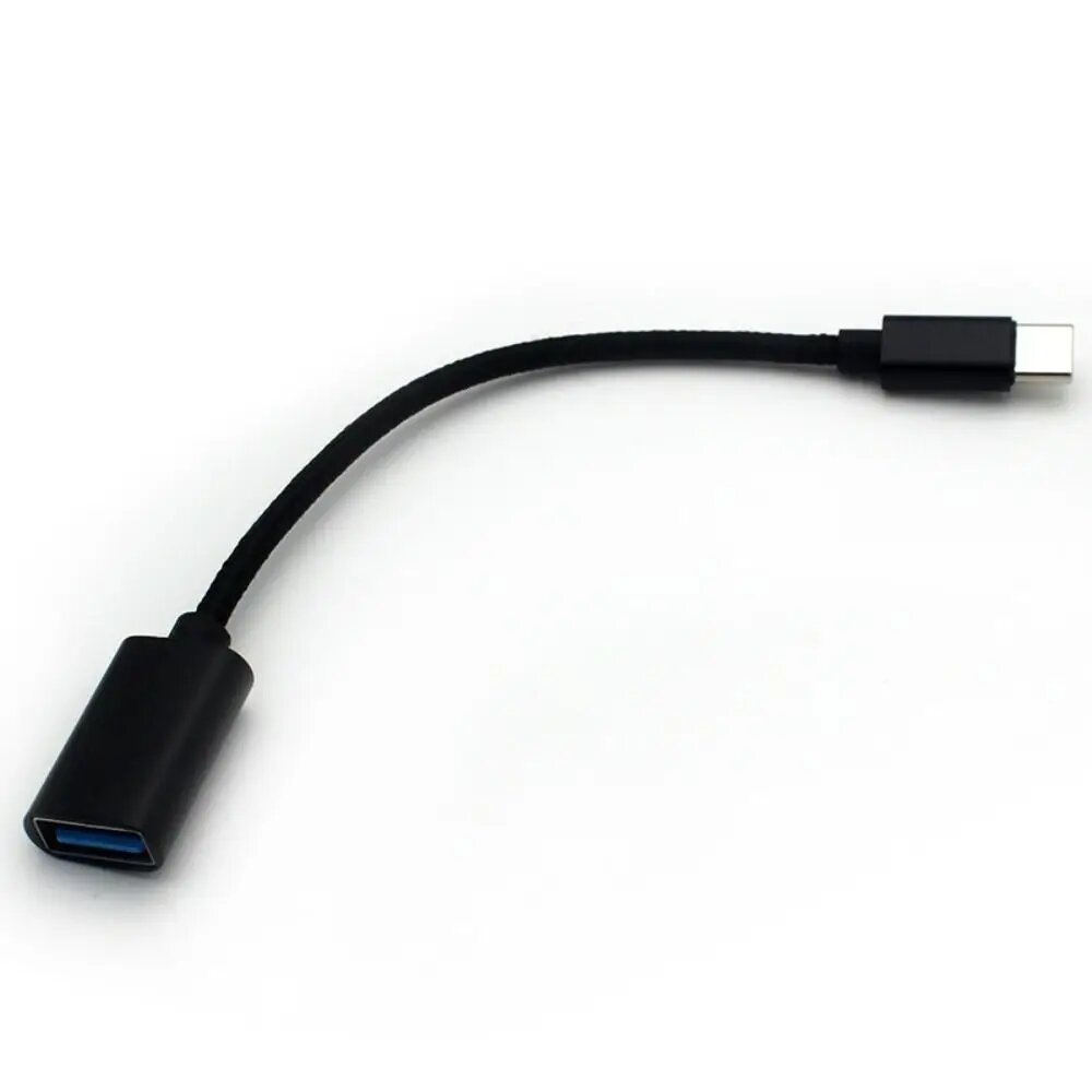 Кабель OTG Type-C USB 3.0 Черный, black