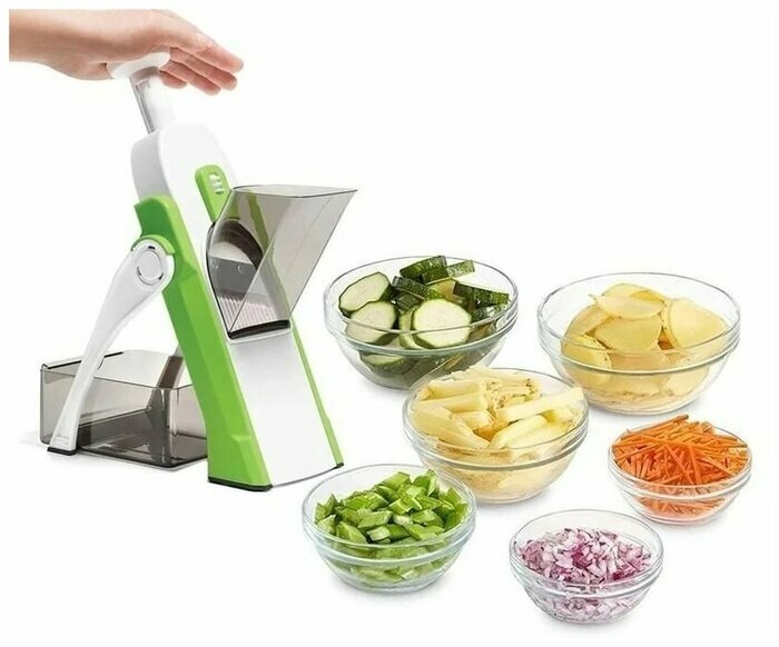 Фрукто-овощерезка 30в1 видов резки, встроенные лезвия