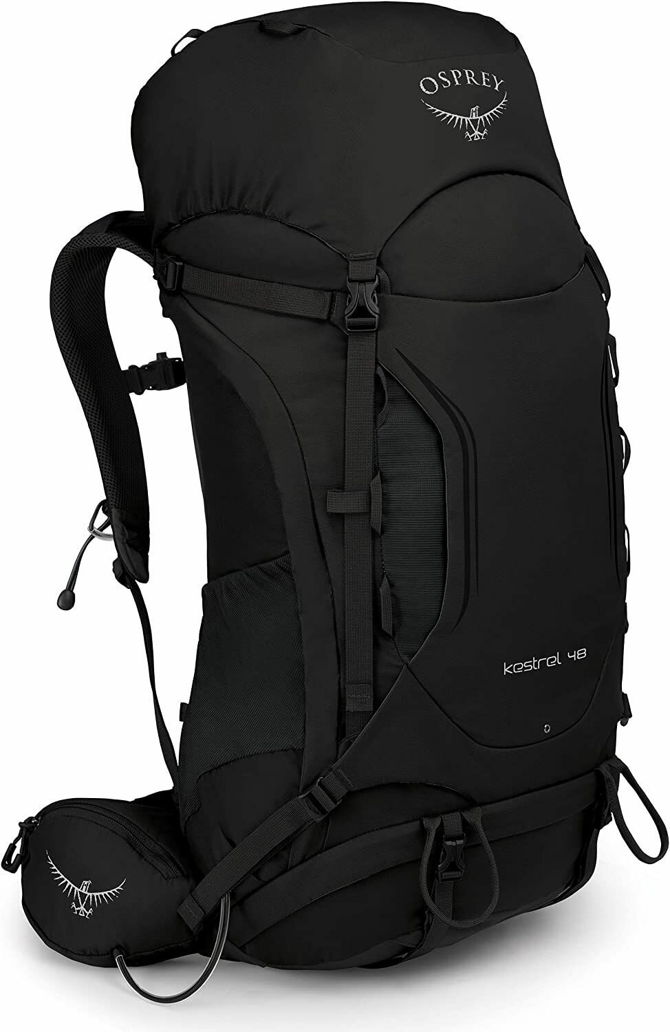 Туристический рюкзак Osprey Kestrel 48 размер L XL цвет Черный