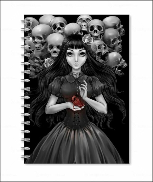 Тетрадь Готика, Gothic №10, А4