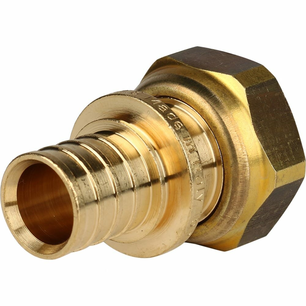 Переходник с накидной гайкой евроконус STOUT 20xG 3/4" SFA-0034-002034 RG008S5GBOTNCJ из латуни для труб