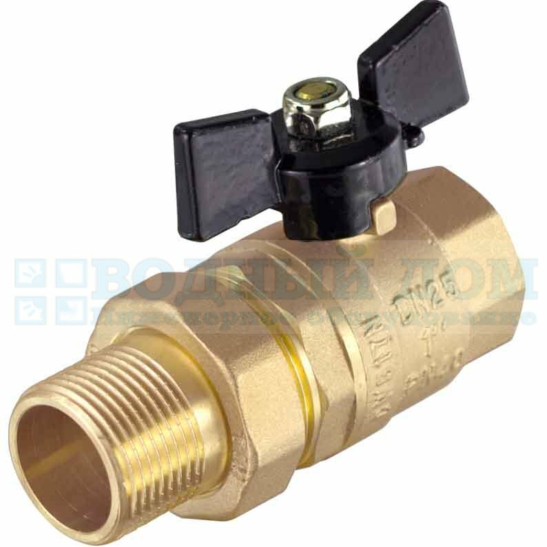 Кран шаровой 1/2" в/н американка TIM