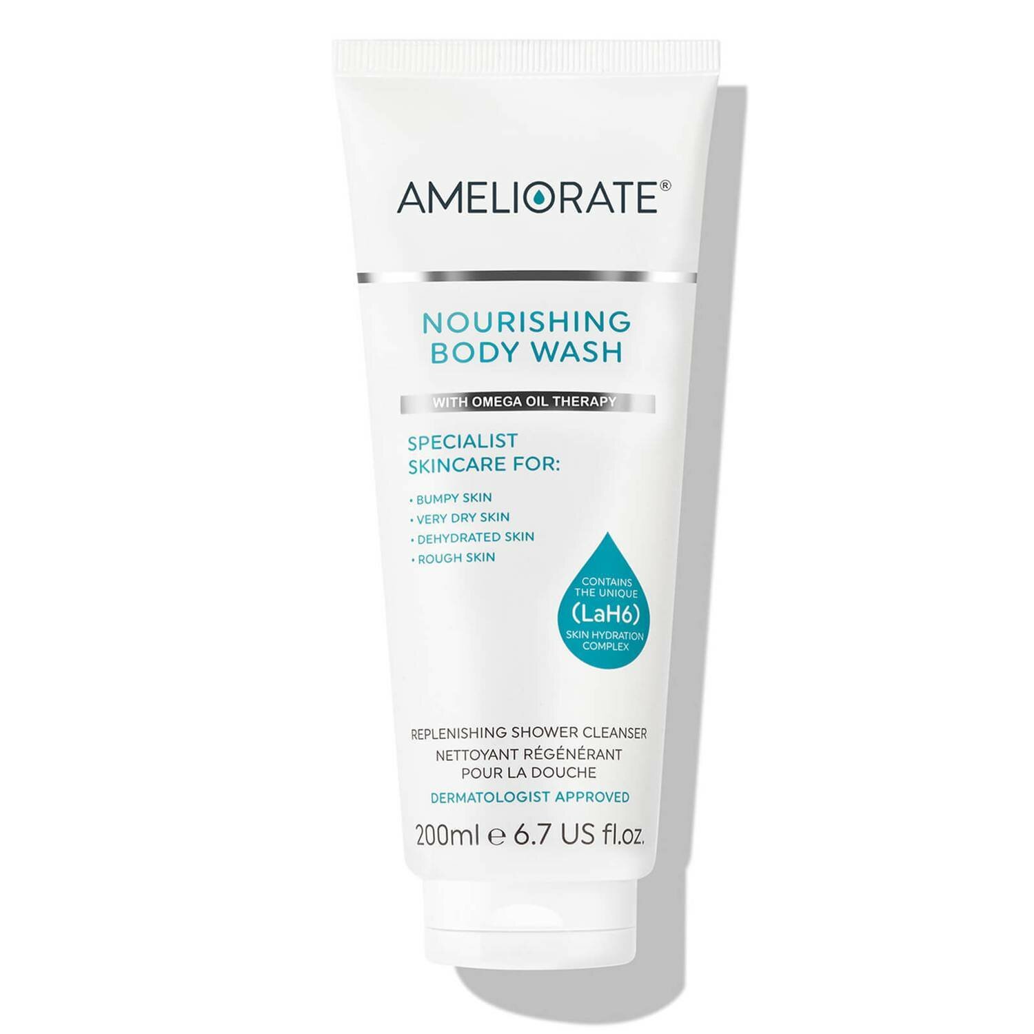 AMELIORATE Питательный гель для душа Nourishing Body Wash 200 мл