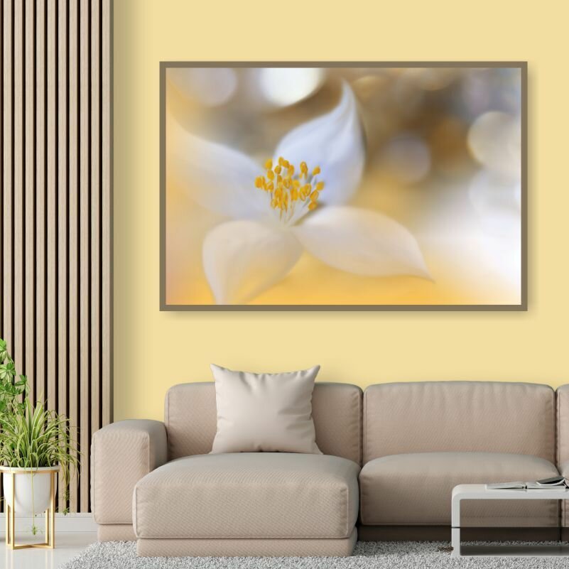 Постер Цветок Макросъемка Тип 2 70х50 см в тубусе ПолиЦентр