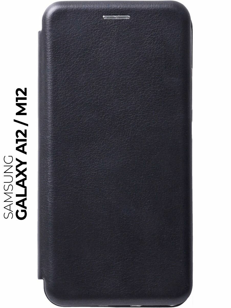 Чехол ZiFu Book для Samsung Galaxy A12 черный
