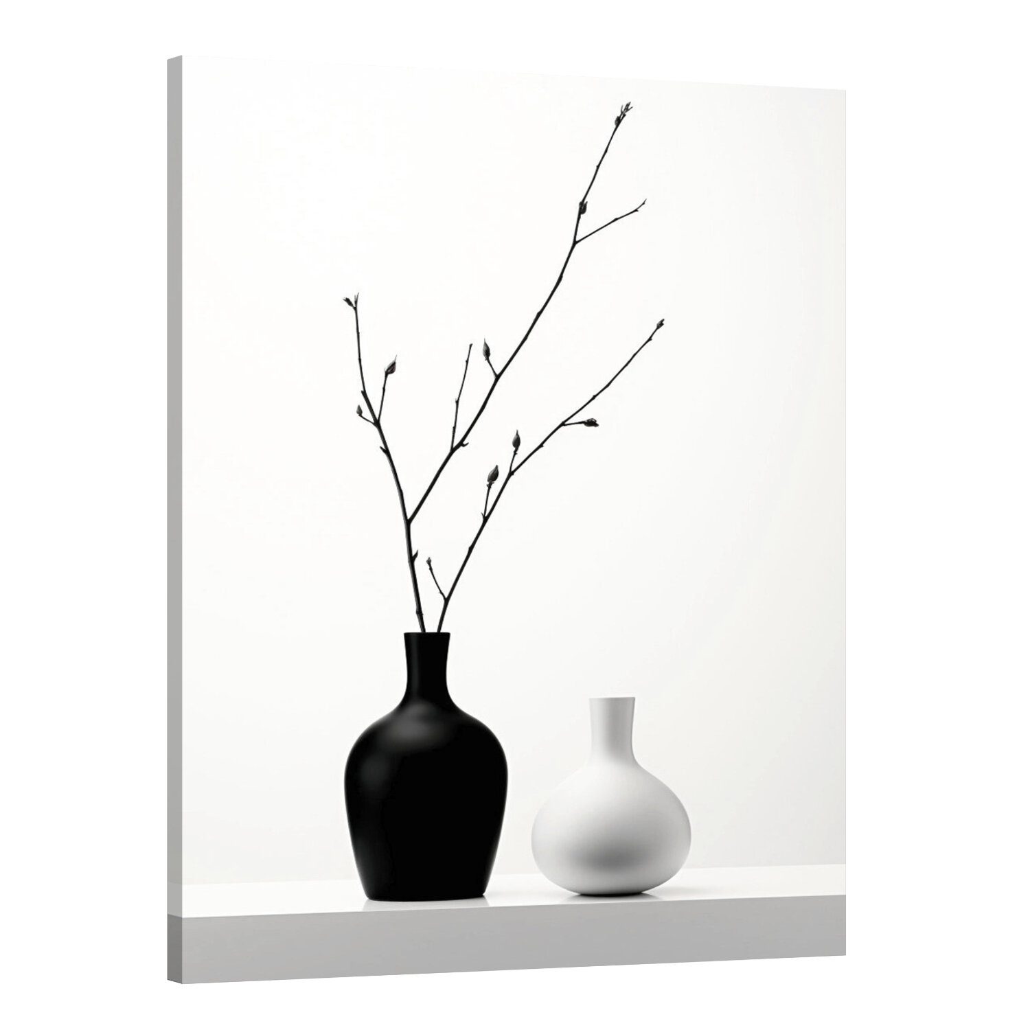 Интерьерная картина 50х70 "Минимализм: сила простых линий"