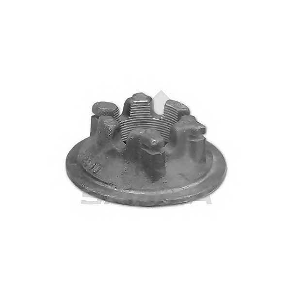 SAMPA 070.050 (02181 / 0326647030 / 070050_SA) гайка ступицы корончатая m52x2 sw80 \bpw eco(10-12т)