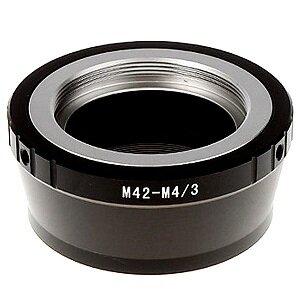 Переходное кольцо M42-Micro 4/3, для установки объективов с резьбой M42 — фото 1