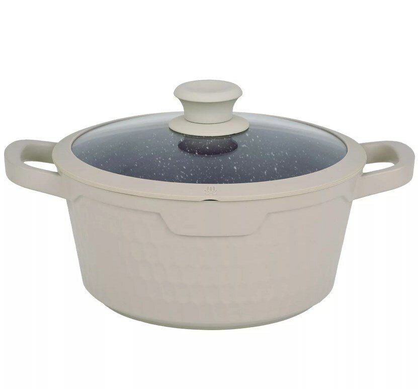 Кастрюля 9,5л с крышкой 32см MAFFIN Алюминий 820-014 118-820-014