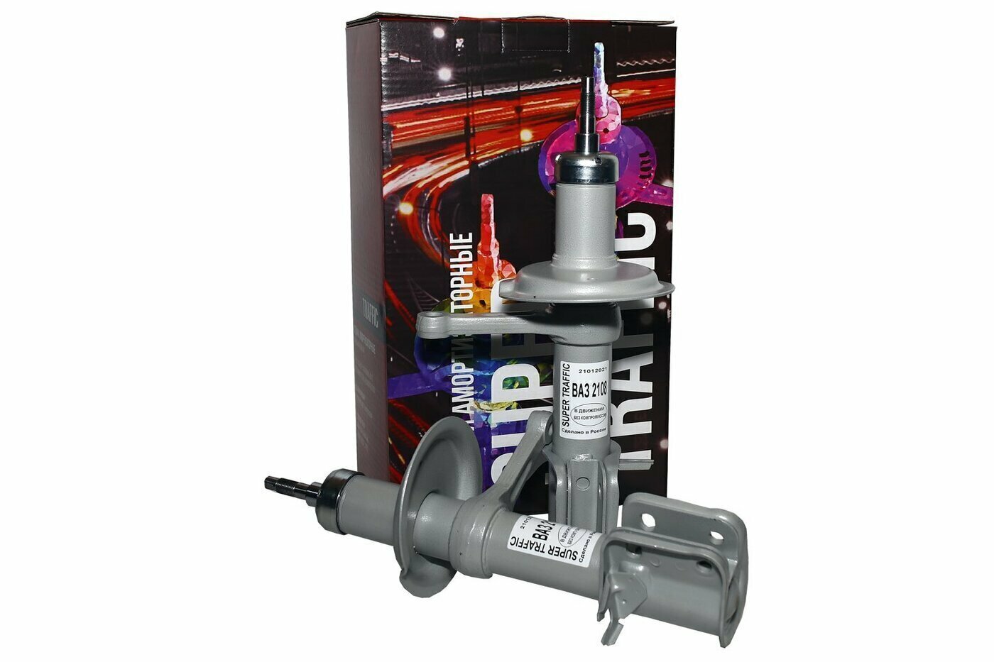 Стойки передние для ВАЗ 2108 "SUPER TRAFFIC" ( 2шт к-т).