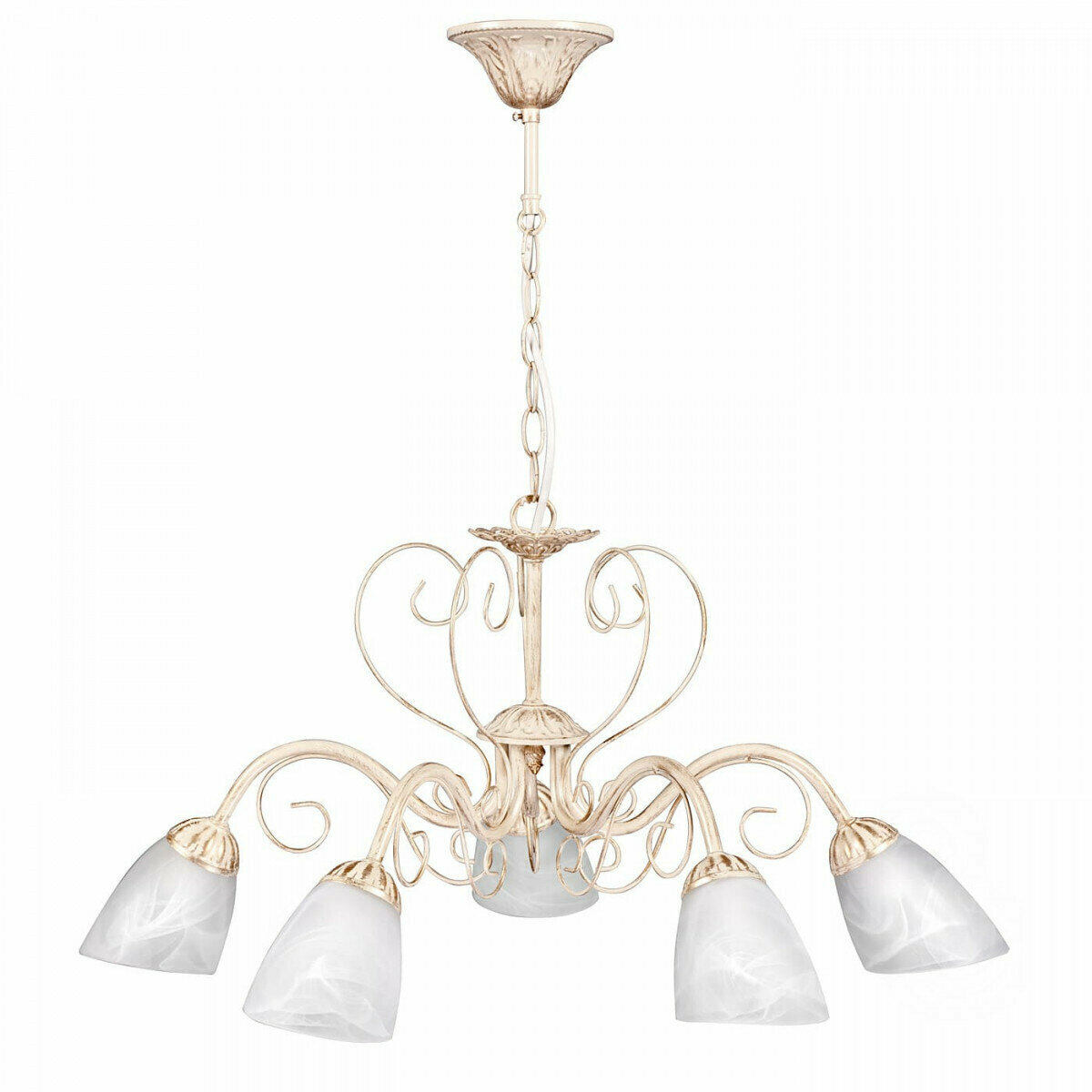 Люстра подвесная 5 плафона Петрасвет Россия S2202-5