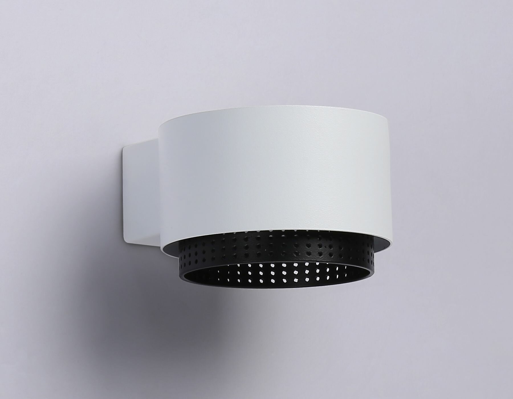 Бра, Настенный светильник со сменной лампой GX53 max 12W 95*62*120, белый/черный