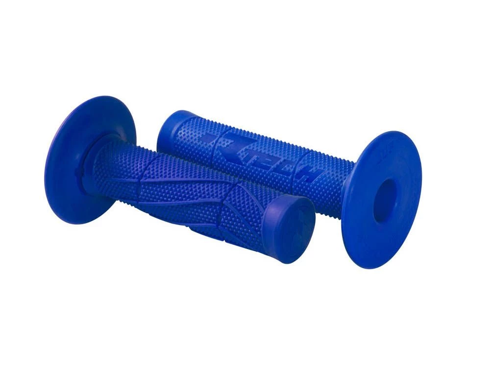 Ручки на руль (грипсы) RTech R-MPRWAVEBL015 Wave Soft Grips 115мм синие Rtech R-MPRWAVEBL015