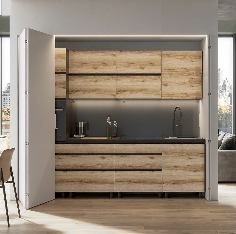 Кухонный гарнитур 2,6 м Лофт