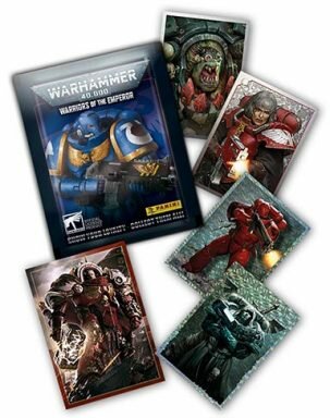 PANINIНаклейки WARHAMMER 40, 000 (1 пакет с 5 наклейками) (код альбома 941189), (ООО "издательство