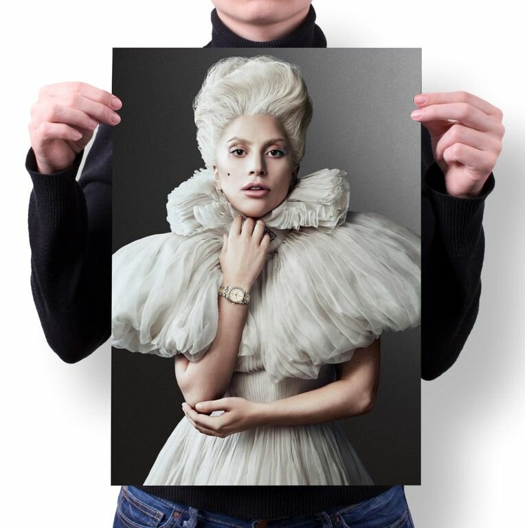 Плакат Леди Гага, Lady Gaga №5, А2