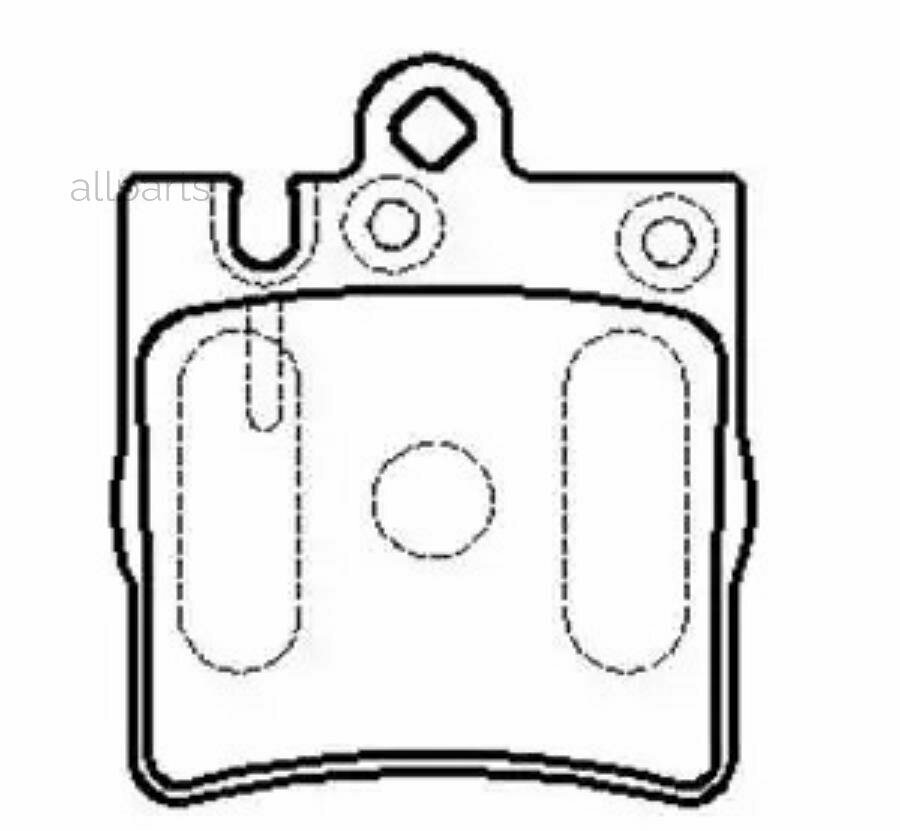 HSB HP9533 Колодки тормозные дисковые