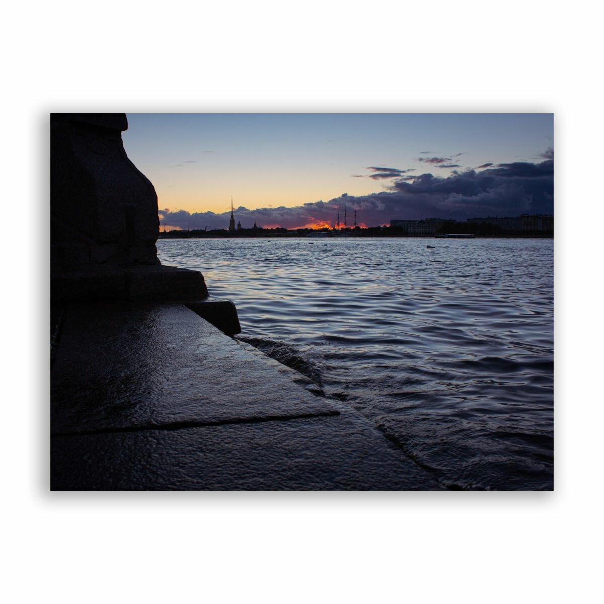 Постер, плакат на бумаге / Санкт-Петербург / Размер 30 x 40 см