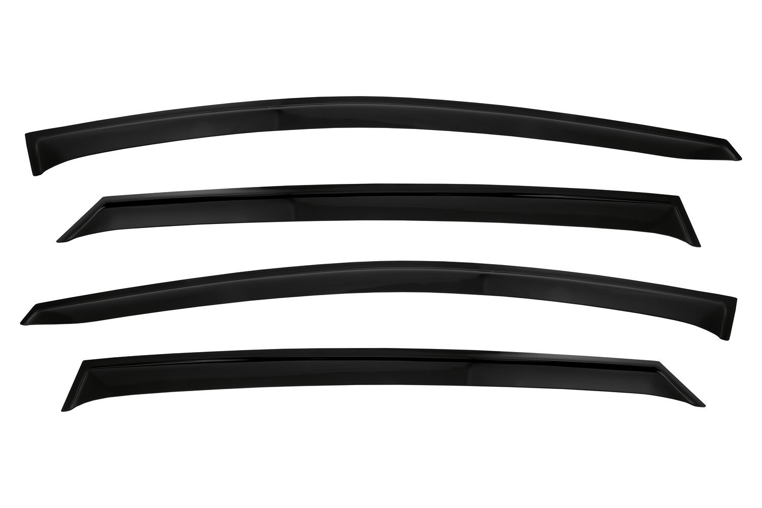 Дефлектор окон (накладной скотч 3М), 4 шт, для JAC J7, 2022-, лифтбек / Джак / Джак Джей 7