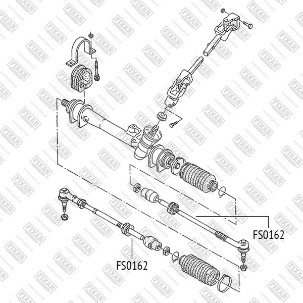 FIXAR FS0162 тяга рулевая левая / правая