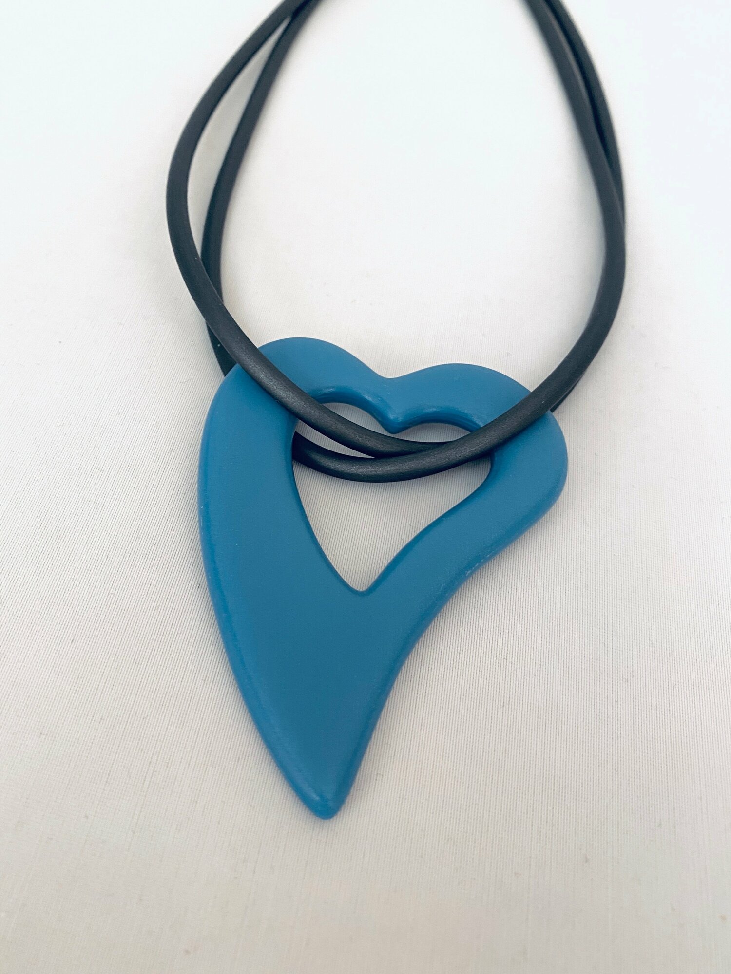 Колье, каучук, муранское стекло