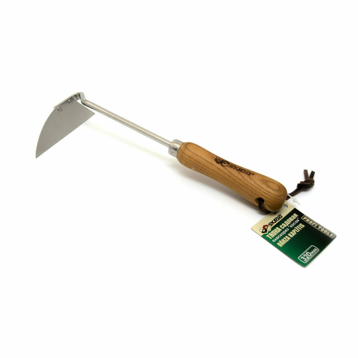 SKRAB Тяпка плоскорез косая 320мм нерж Stainless Steel - 1шт.