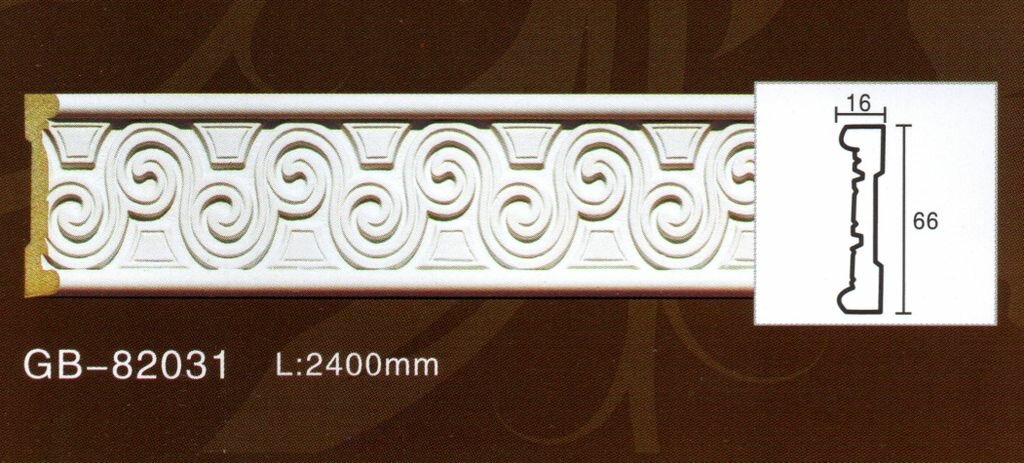 Молдинг из полиуретана Perfect 82031 (66*16*2400мм)