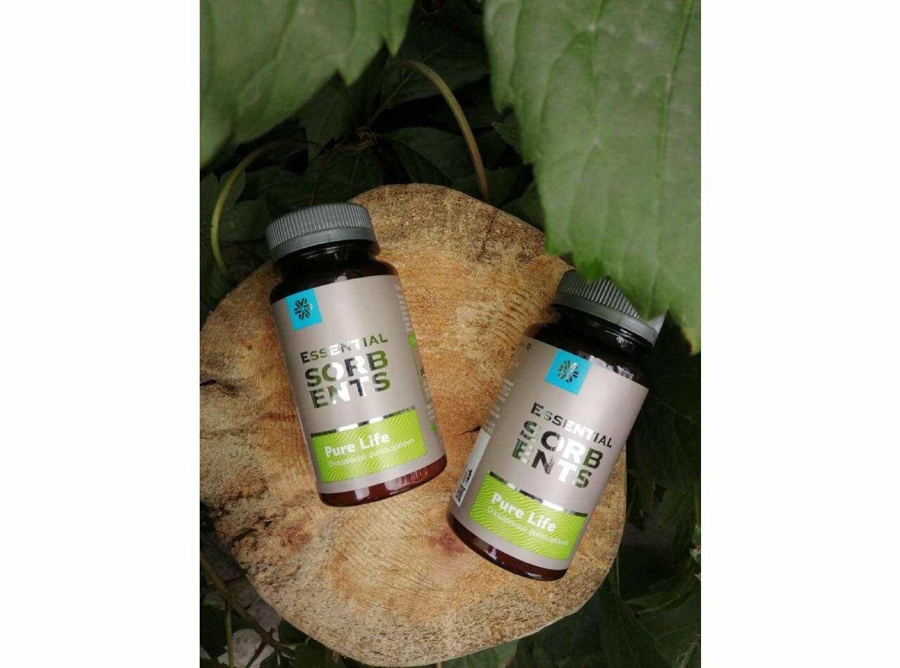 Очищающий фитосорбент Pure Life Essential Sorbents 80г