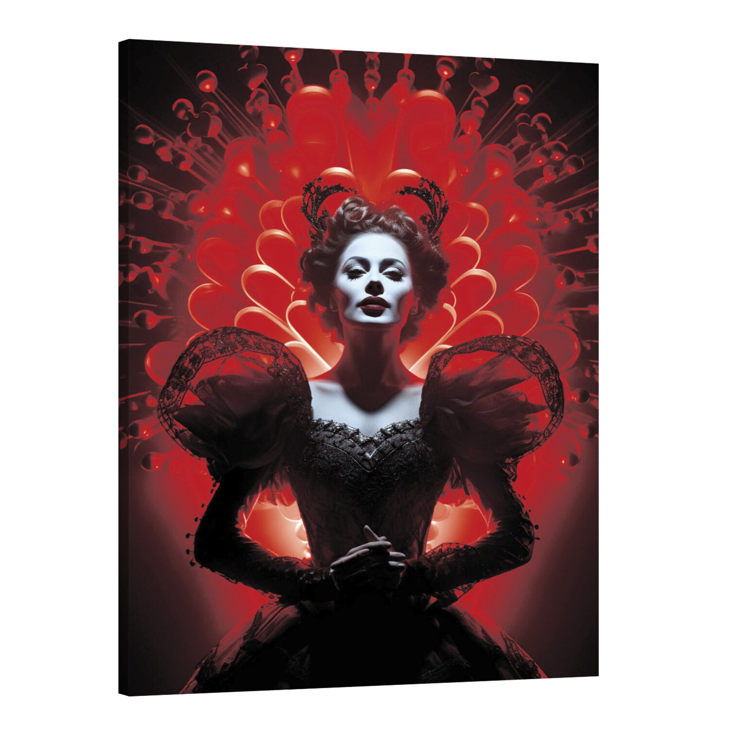 Интерьерная картина 50х70 "Царица всех сердец"