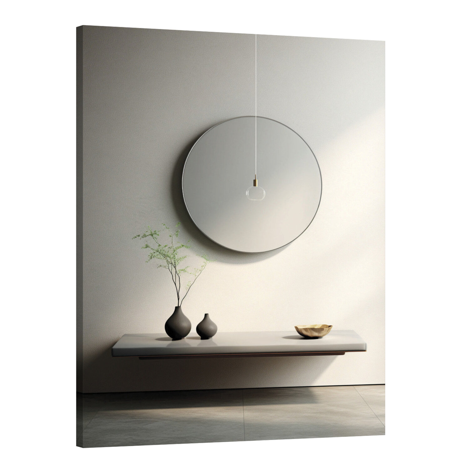 Интерьерная картина 50х70 "Пара в зеркальных очках"