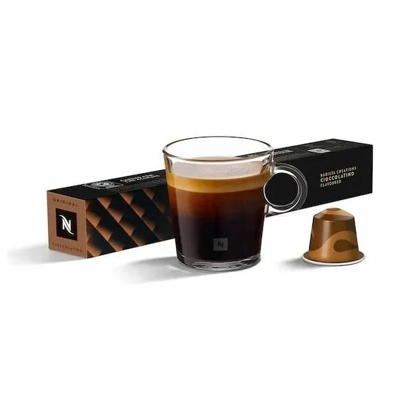 Кофе Nespresso "Cioccolatino", тёмная обжарка, в капсулах, 10 шт в 1 уп