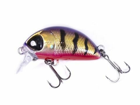 Вoблер Lucky John Pro Series HAIRA TINY 44F # 114, 44.0 мм, 7.0 г, заглубление 0.0-0.3 м, 114