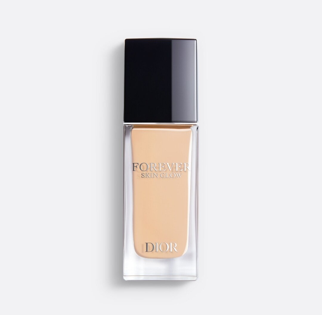 Тональный флюид DIOR Forever Skin Glow 30 мл | Сияющий финиш, SPF 20 и уход 24 ч | Тон 1N Neutral