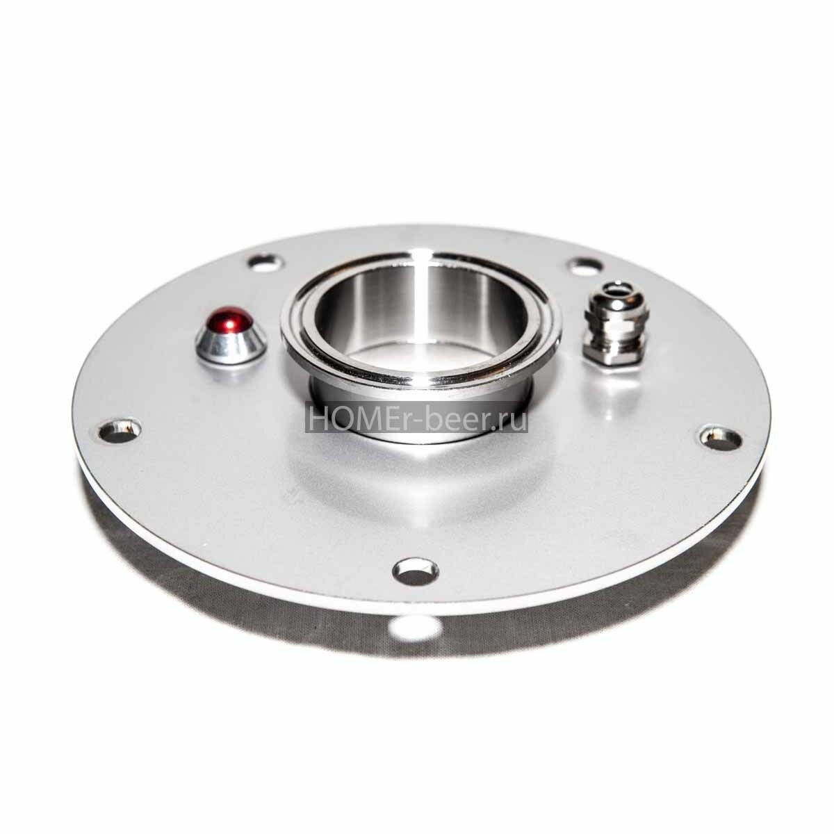 Фланец - Крышка Добровар для самогонного аппарата 5 шпилек (новая версия) с кламп 2"