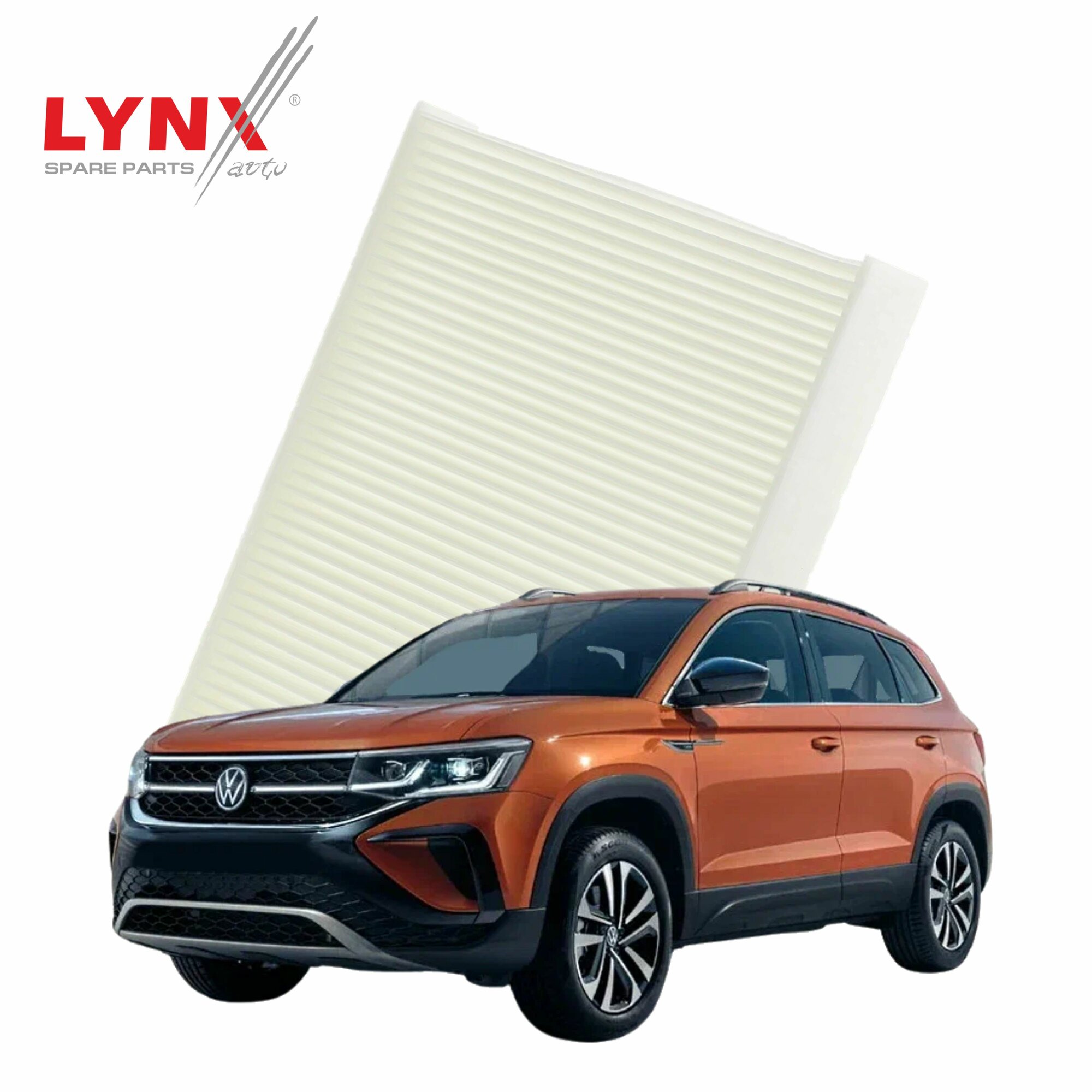 Фильтр салонный Volkswagen Taos (1) / Фольксваген Таос 2020 2021 2022 / 1шт LYNXauto