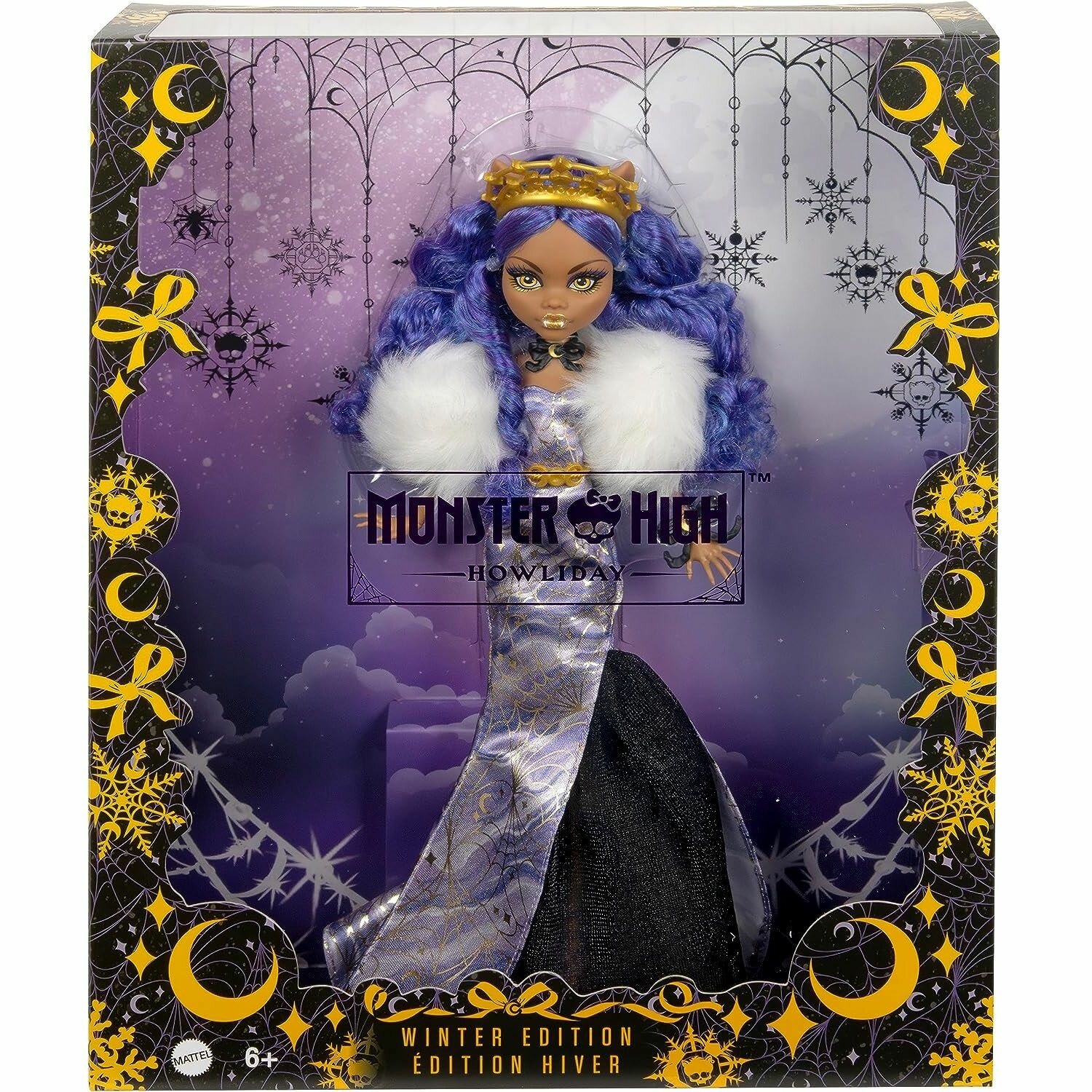 Кукла Monster high Clawdeen Howliday winter edition 2023