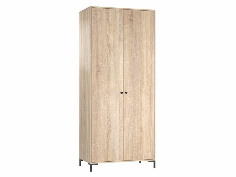 Шкаф распашной для одежды "Пронто" 90х210х52 Дуб сонома