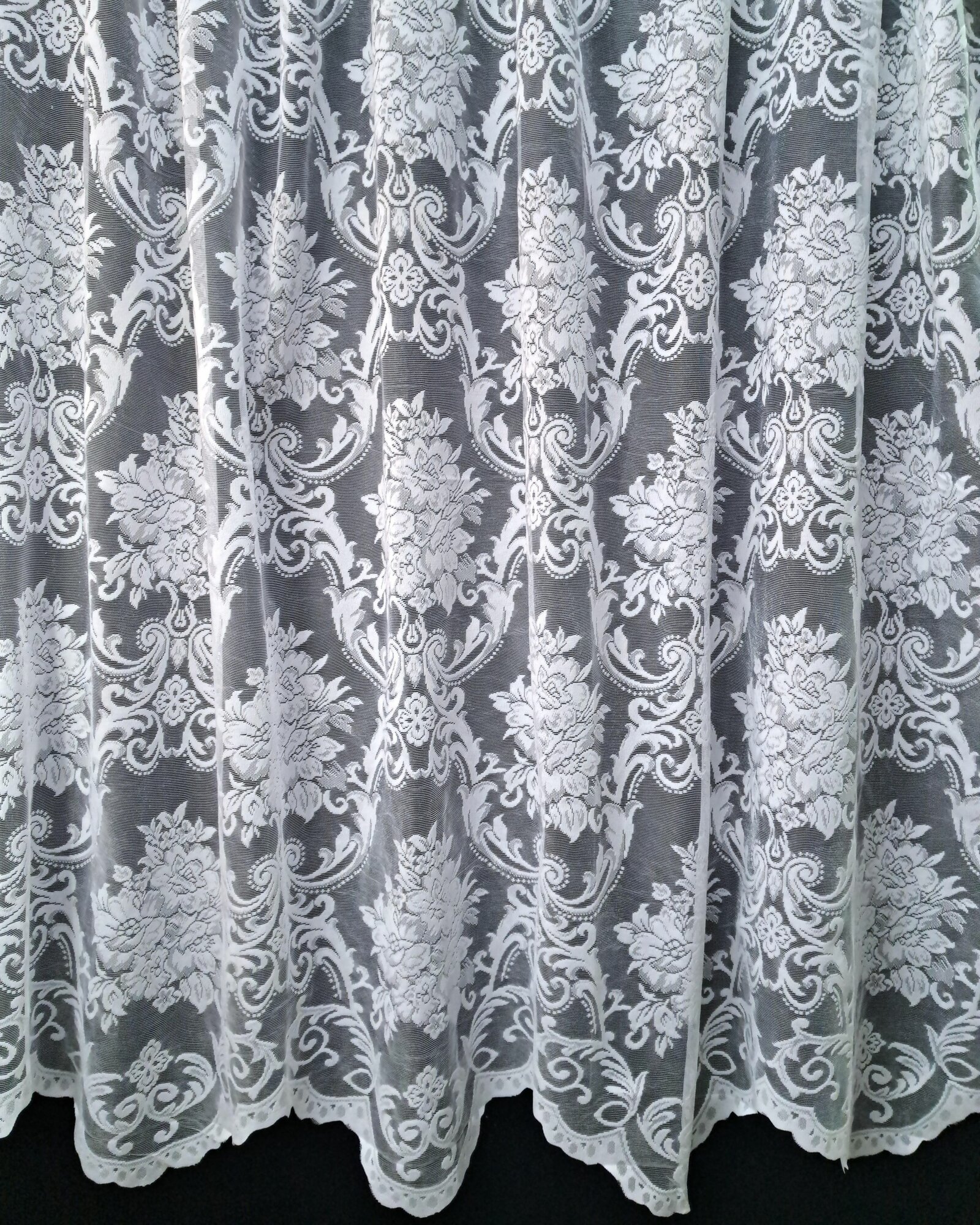 Тюль на кухню . Ширина 200см высота 160см