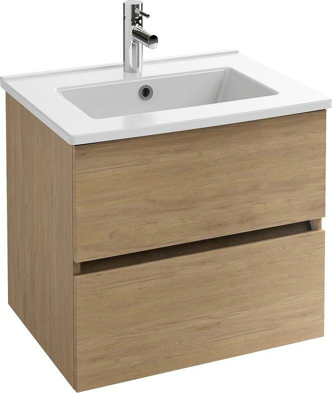 Тумба с раковиной Jacob Delafon TOLBIAC 60 дуб Давос натуральный