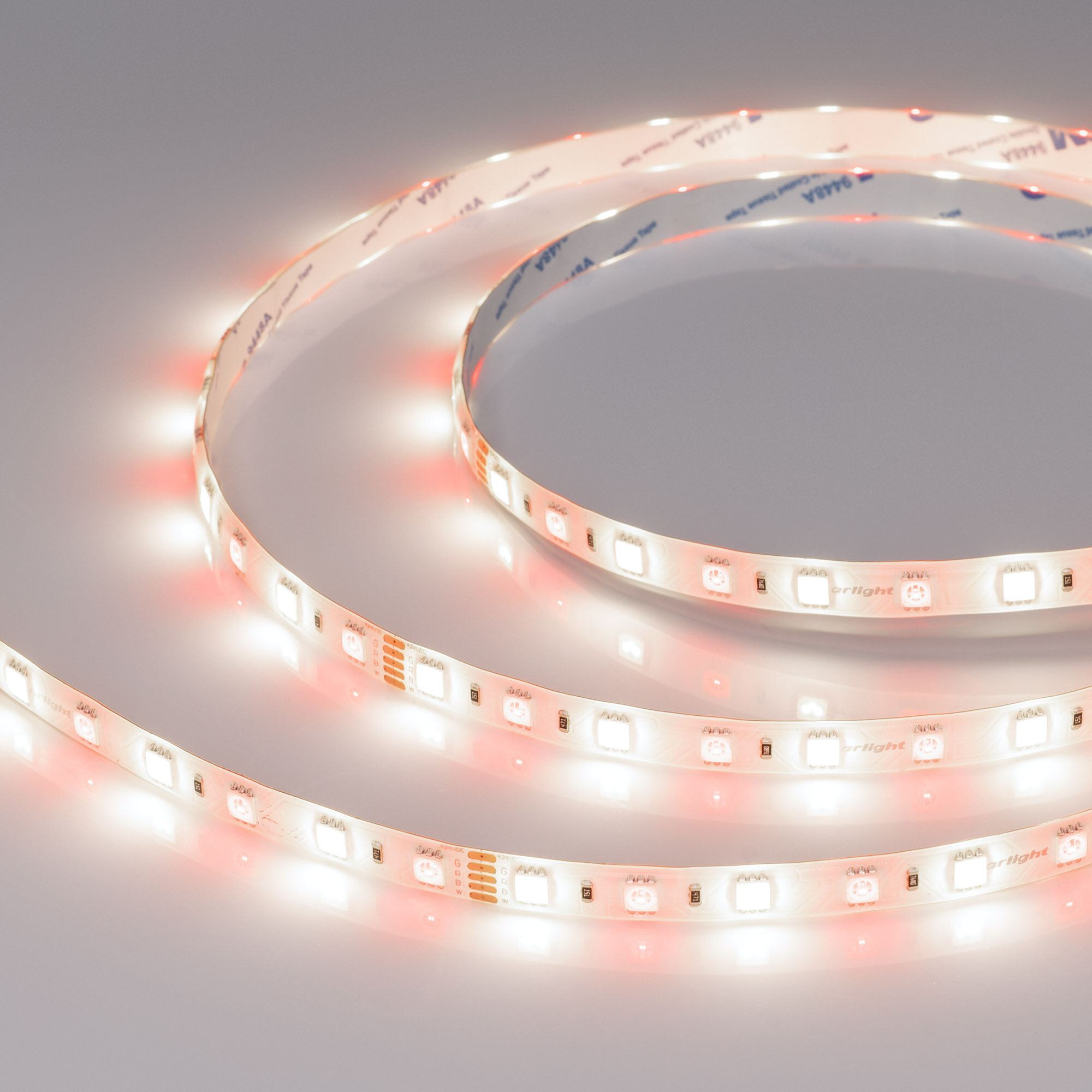Светодиодная Лента RTW-SE-B60-10mm 24V RGBW-White (14.4 W/m, IP65, 5060, 5m) (Arlight, Открытый) 034184