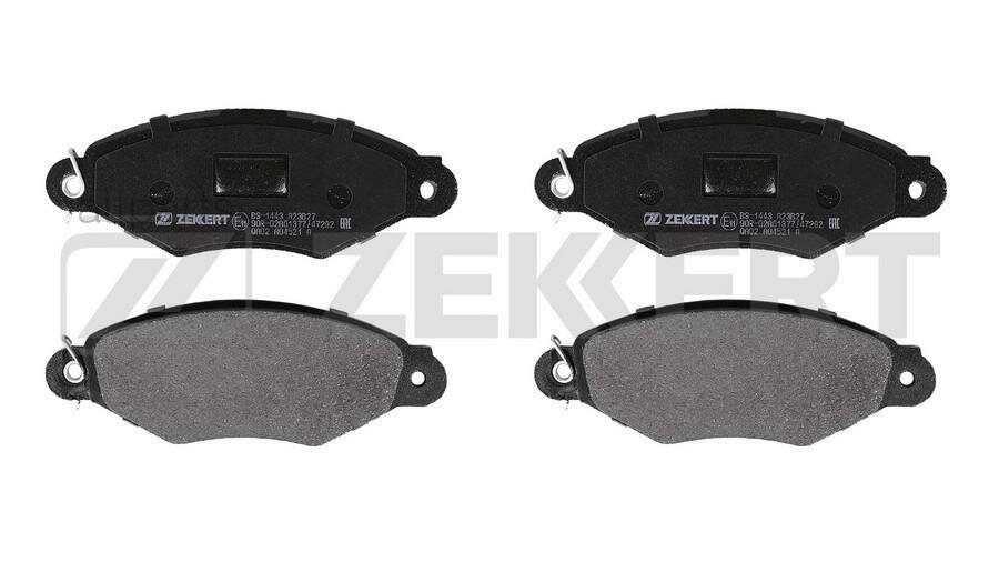 ZEKKERT BS-1443 Колодки торм. диск. передн. Citroen Xsara 97- Xsara Break 97- Renault Kangoo 97- Kangoo Express 9