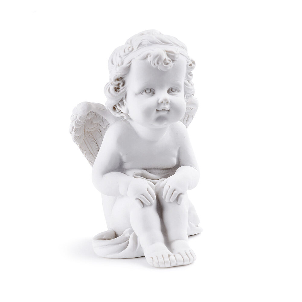 Статуэтка "Ангел" Home Edelweiss LG202A, Франция, белый цвет, 56617 10 см