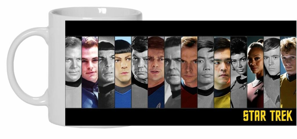 Кружка-хамелеон Star Trek, Стартрек №1